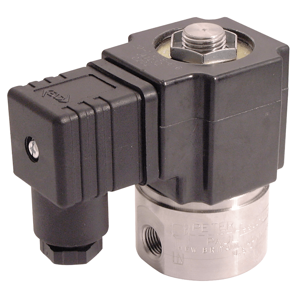 Peter Paul Stainless Steel 2/2 N/C, Direct Acting Solenoid Valves - Pirtek